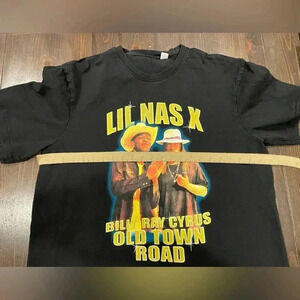 Shirts | Little Nas X Old Town Road Billy Ray Cyrus Concert Tshirt Rare ...